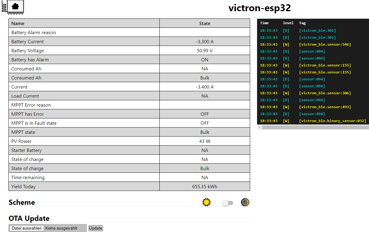 Victron ble (bluetooth low energy) anbindung realisieren - Open Source ...