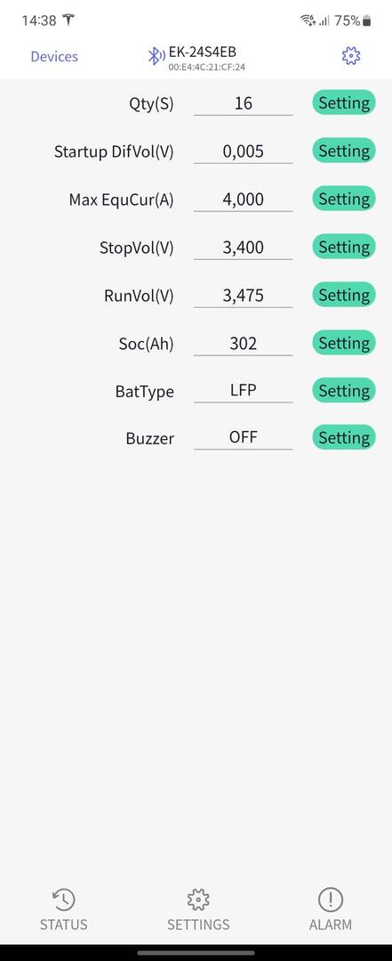 Seplos / EEL Settings - Seplos BMS - Akkudoktor Forum